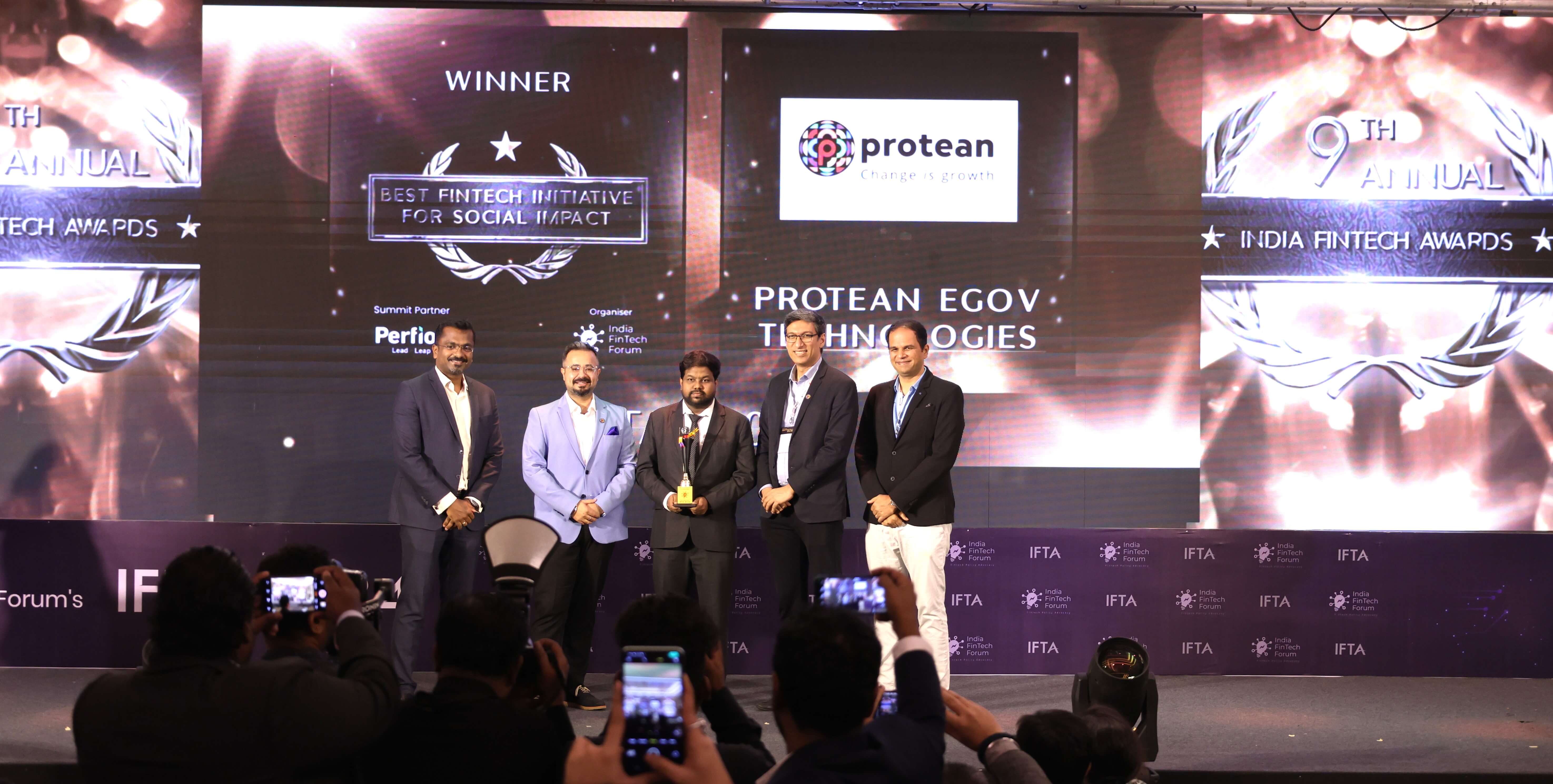Best in Building Digital Public Infrastructure | Protean eGov Technologies